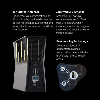 TP-Link Archer BE805 WiFi 7 Router