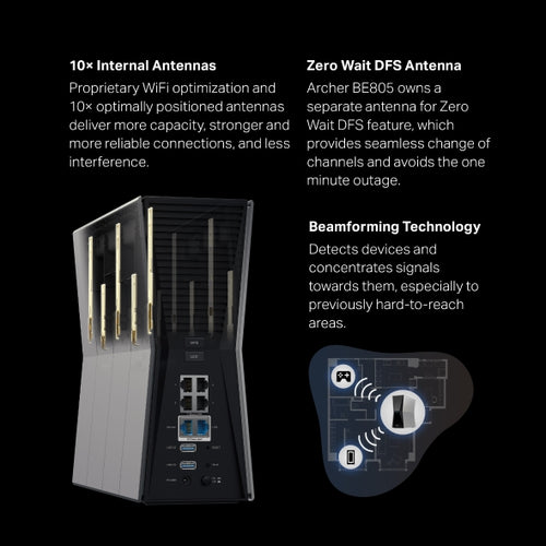 TP-Link Archer BE805 WiFi 7 Router